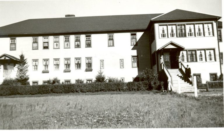 [Morley Residential School building, Morley, Alberta] – The Children ...